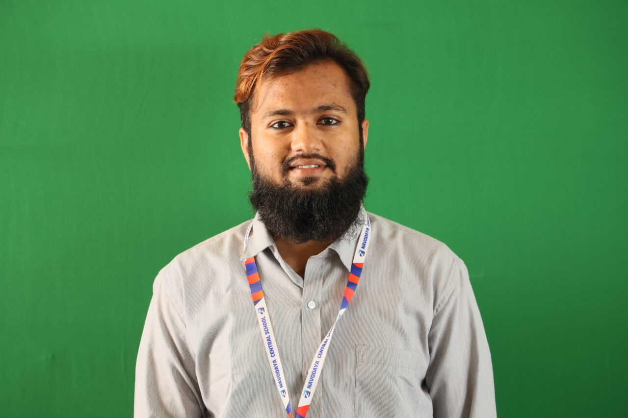 Mr. Chand Pasha MD – NAVODAYA CENTRAL SCHOOL