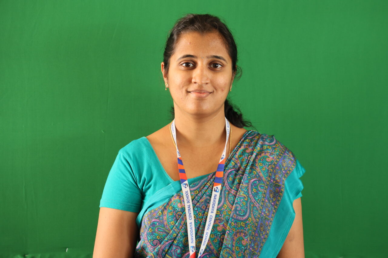Mrs. Pragna V – NAVODAYA CENTRAL SCHOOL